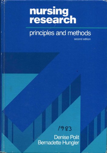 Nursing Research Principles Methods, Denise F. Polit, Bernadette P ... Nursing Research Principles Methods, Denise F. Polit, Bernadette P ...